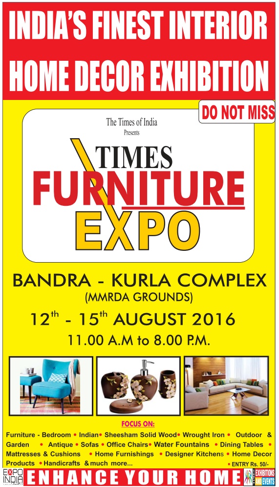 Times Furniture Expo Exhibition Cum Sale Mumbai Saleraja